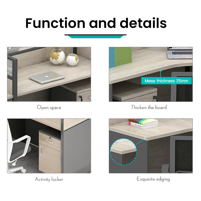 4-Way Modular Office Workstation - Mebri -Furniture shop in kenya